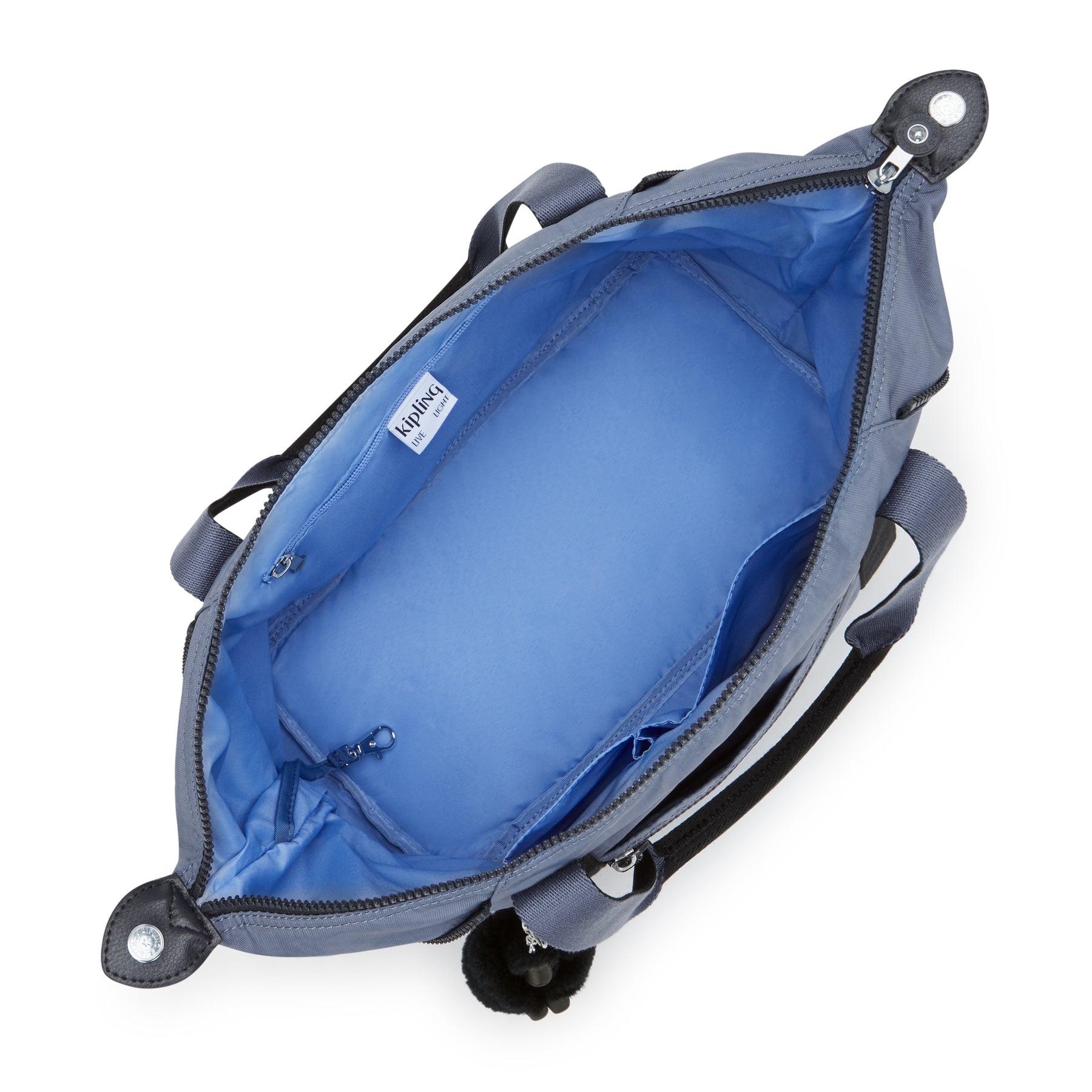 KIPLING Medium tote (with removable shoulderstrap) Female Blue Lover A