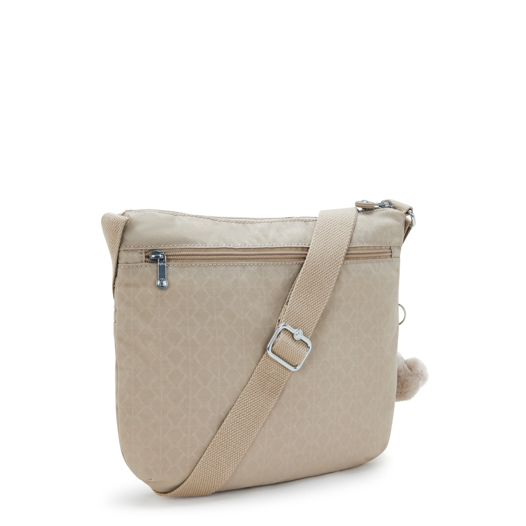 KIPLING Medium crossbody Female Signature Beige Embossed Arto 10878-96