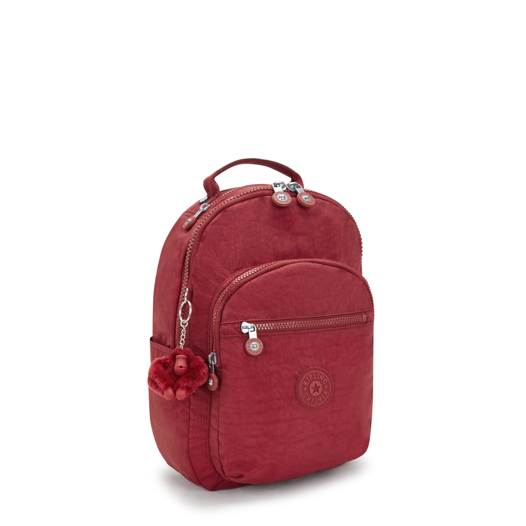 KIPLING Small Backpack (With Laptop Protection) Unisex Funky Red Seoul