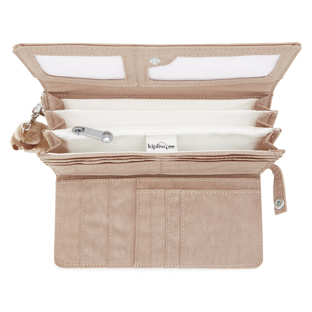 KIPLING Large Wallet (With Wristlet) Female True Blue Tonal Rubi I4085