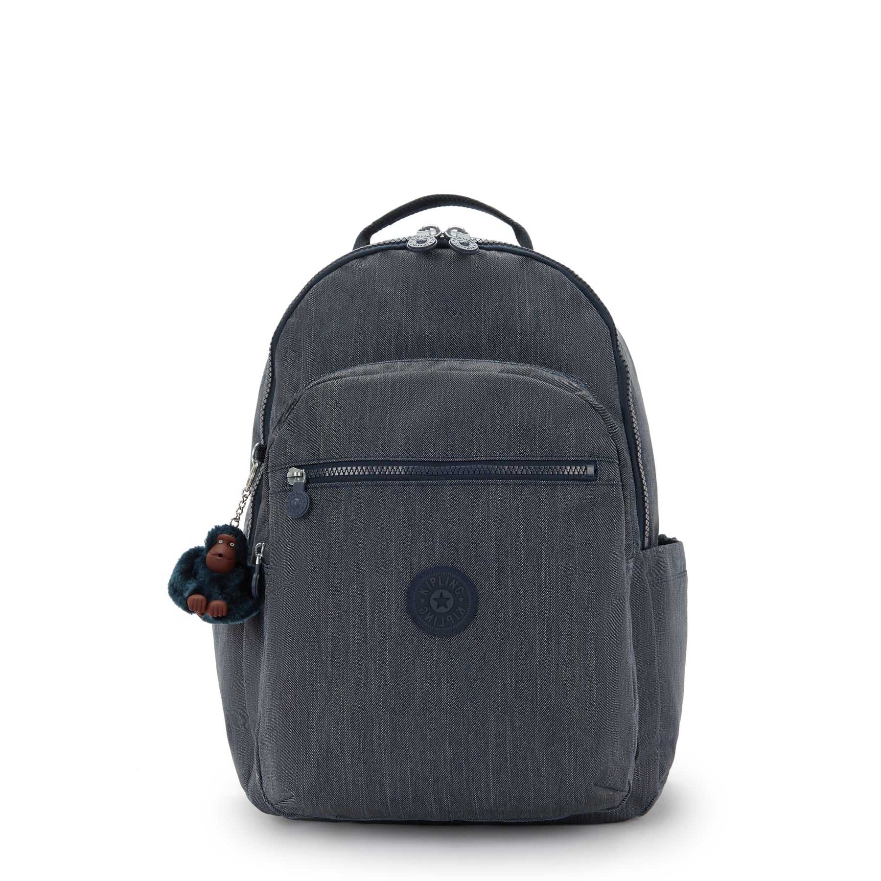 KIPLING Large backpack (with laptop compartment) Unisex Marine Navy Se