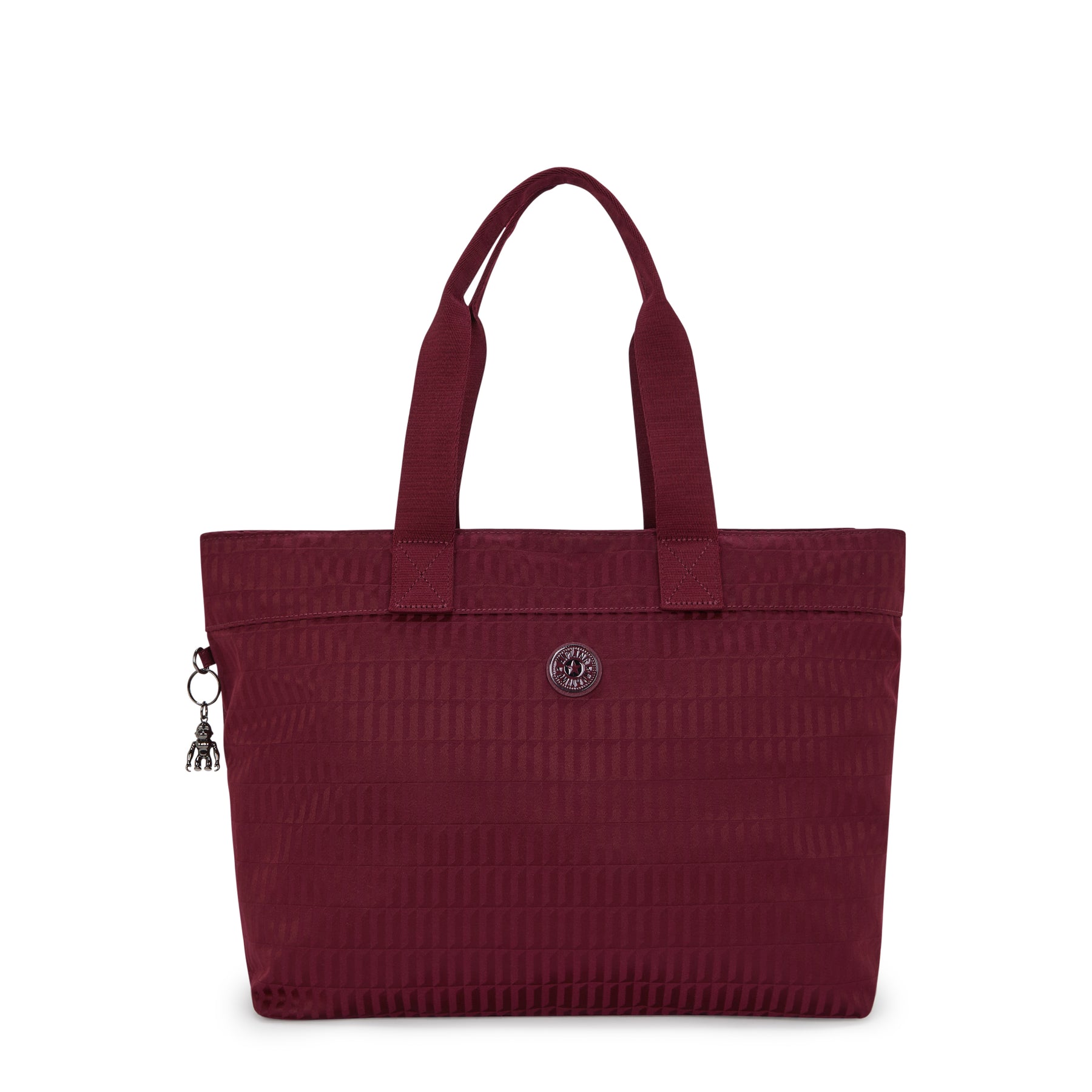 KIPLING Large Tote Female Maroon Tile Jq Colissa Up I4895-9HX