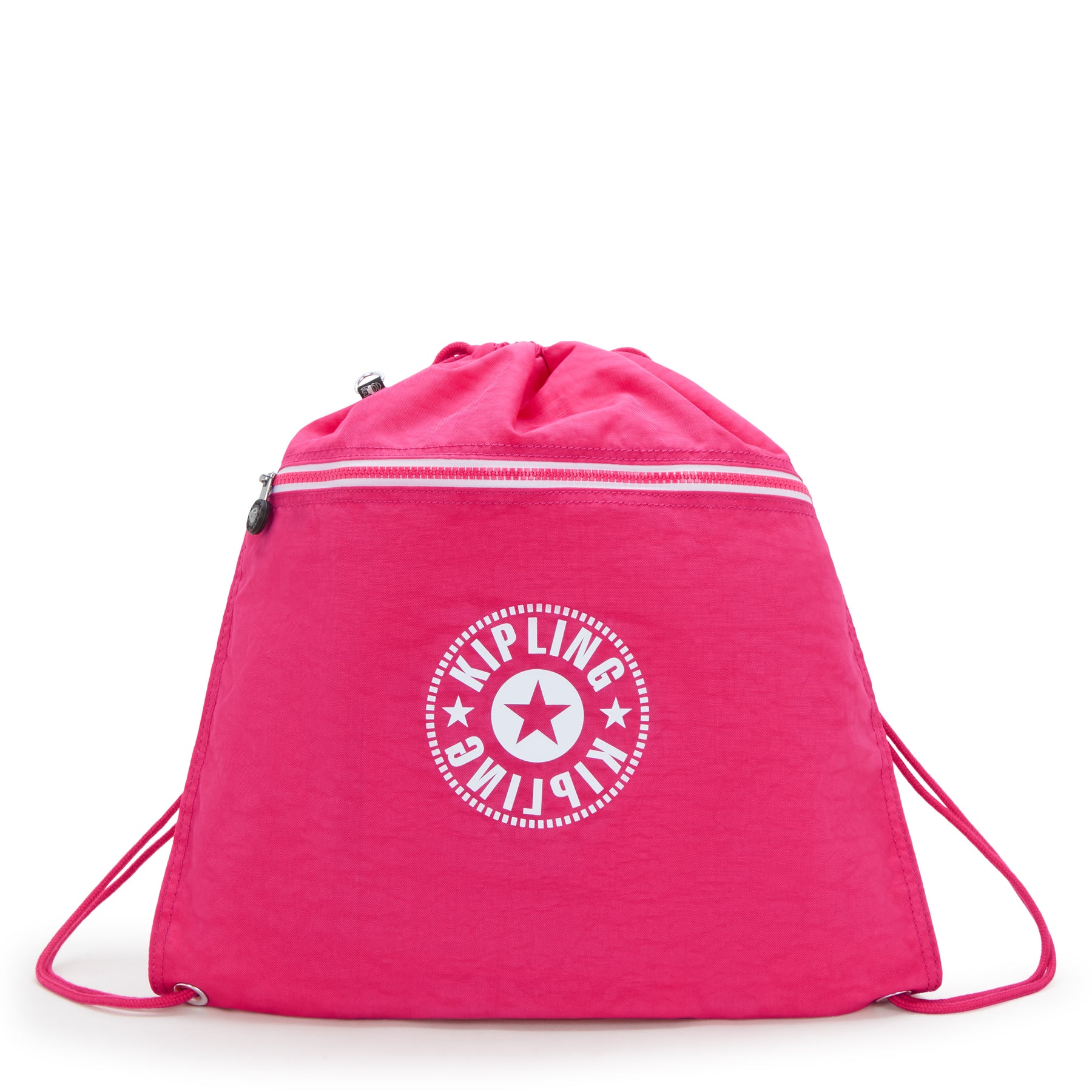 KIPLING Medium backpack (with drawstring) Female Resort Pink C Superta