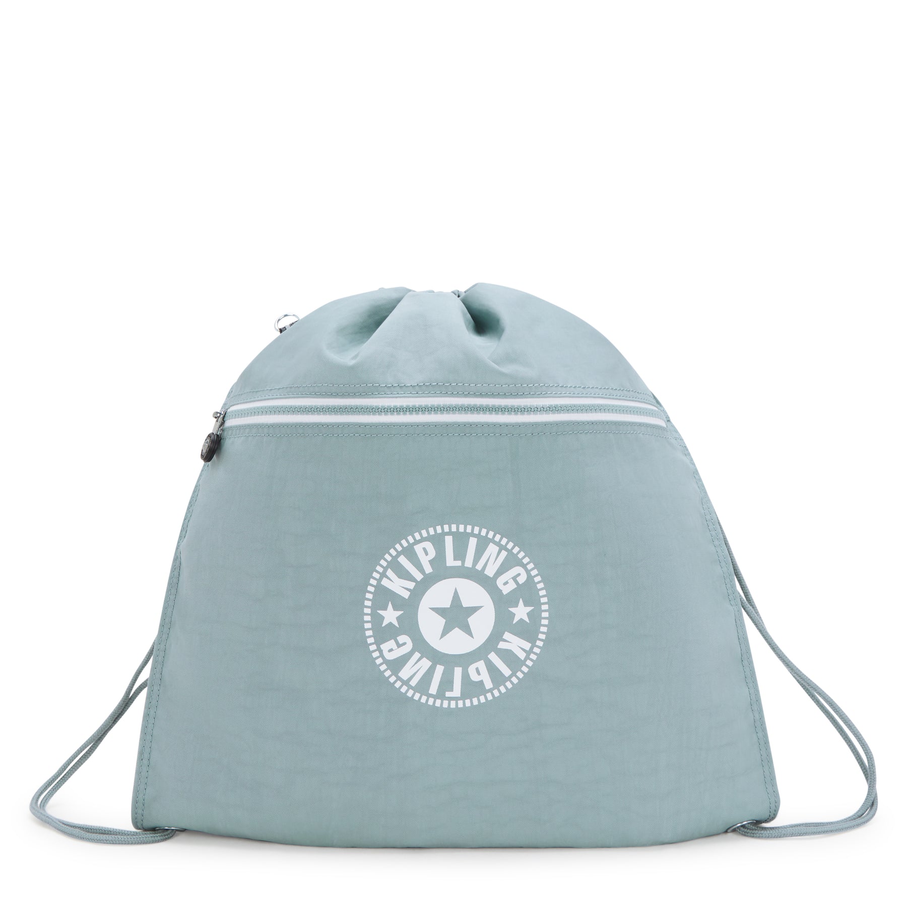 KIPLING Medium backpack (with drawstring) Unisex Relaxed Grey C Supert