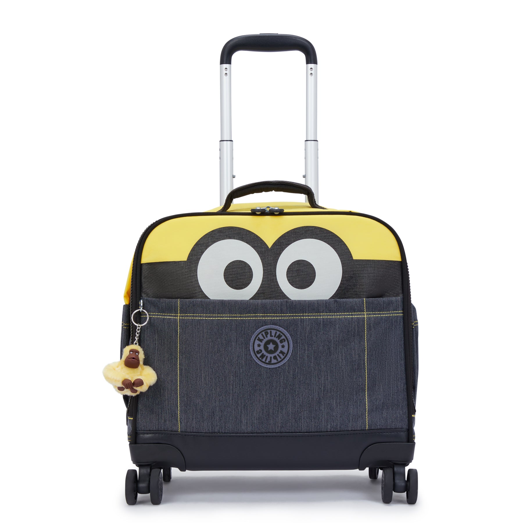 Kipling Large Wheeled Bag Unisex Minion Jeans Bl New Storia - I5336-MI