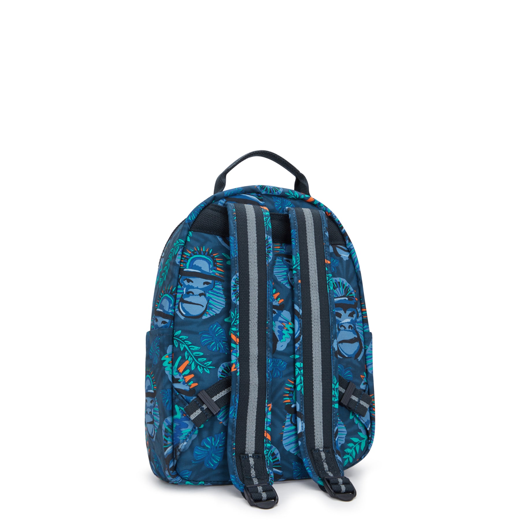 KIPLING Small Backpack (With Laptop Protection) Unisex Blue Monkey Fun