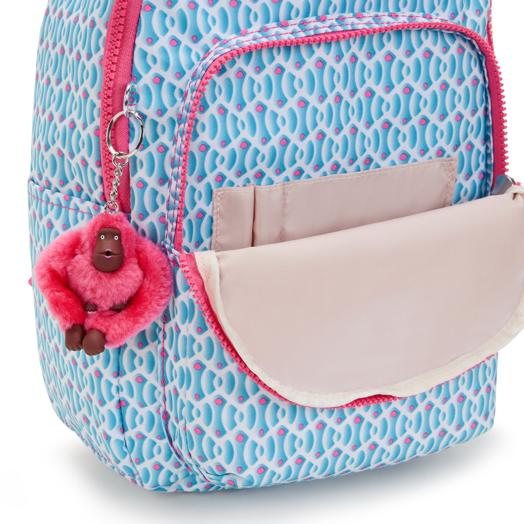 KIPLING Small Backpack (With Laptop Protection) Female Dreamy Geo C Se