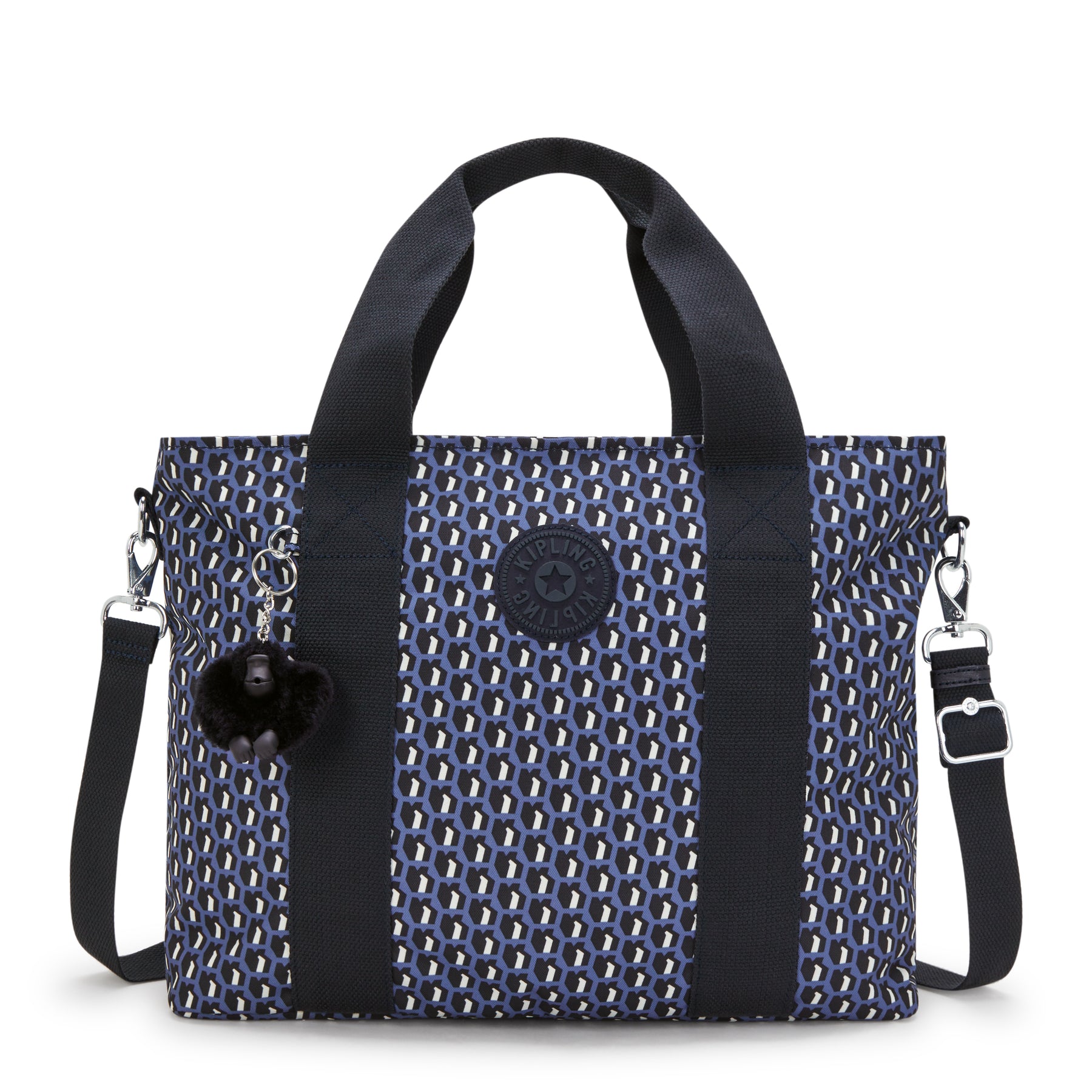 KIPLING Large tote (with removable shoulderstrap) Female 3D K Blue Min
