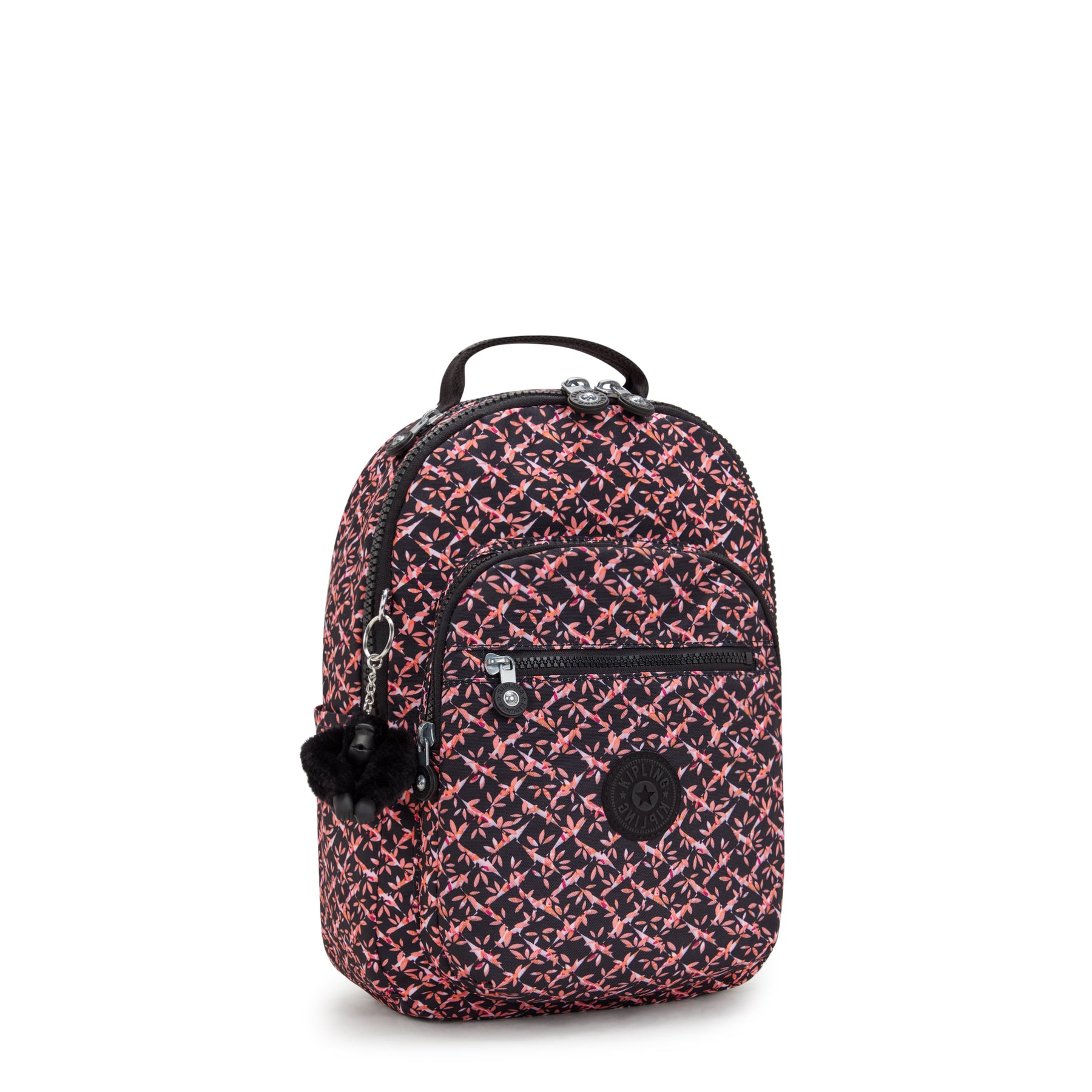 KIPLING Small Backpack (With Laptop Protection) Female Dancing Bouquet