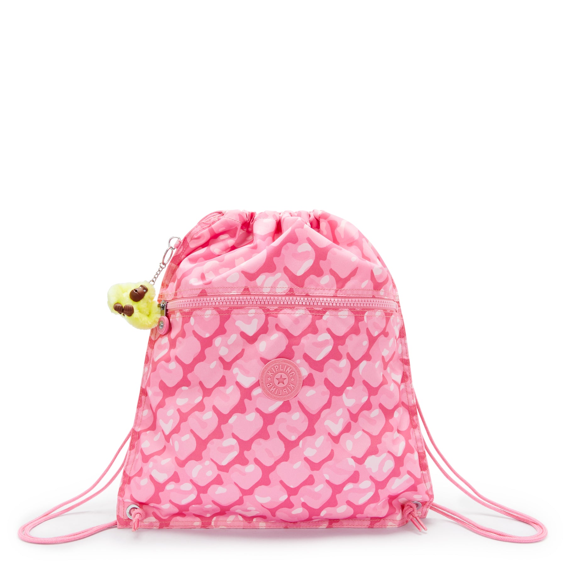 KIPLING Medium backpack (with drawstring) Female Adorable Hearts Super