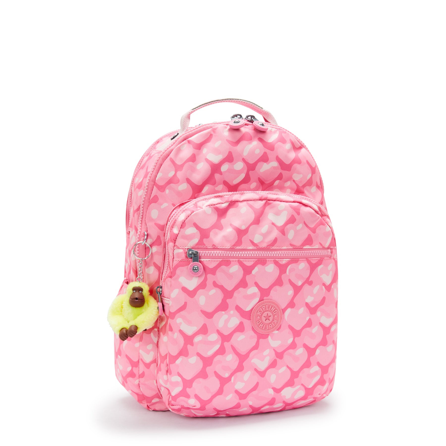 KIPLING Large backpack (with laptop compartment) Female Adorable Heart