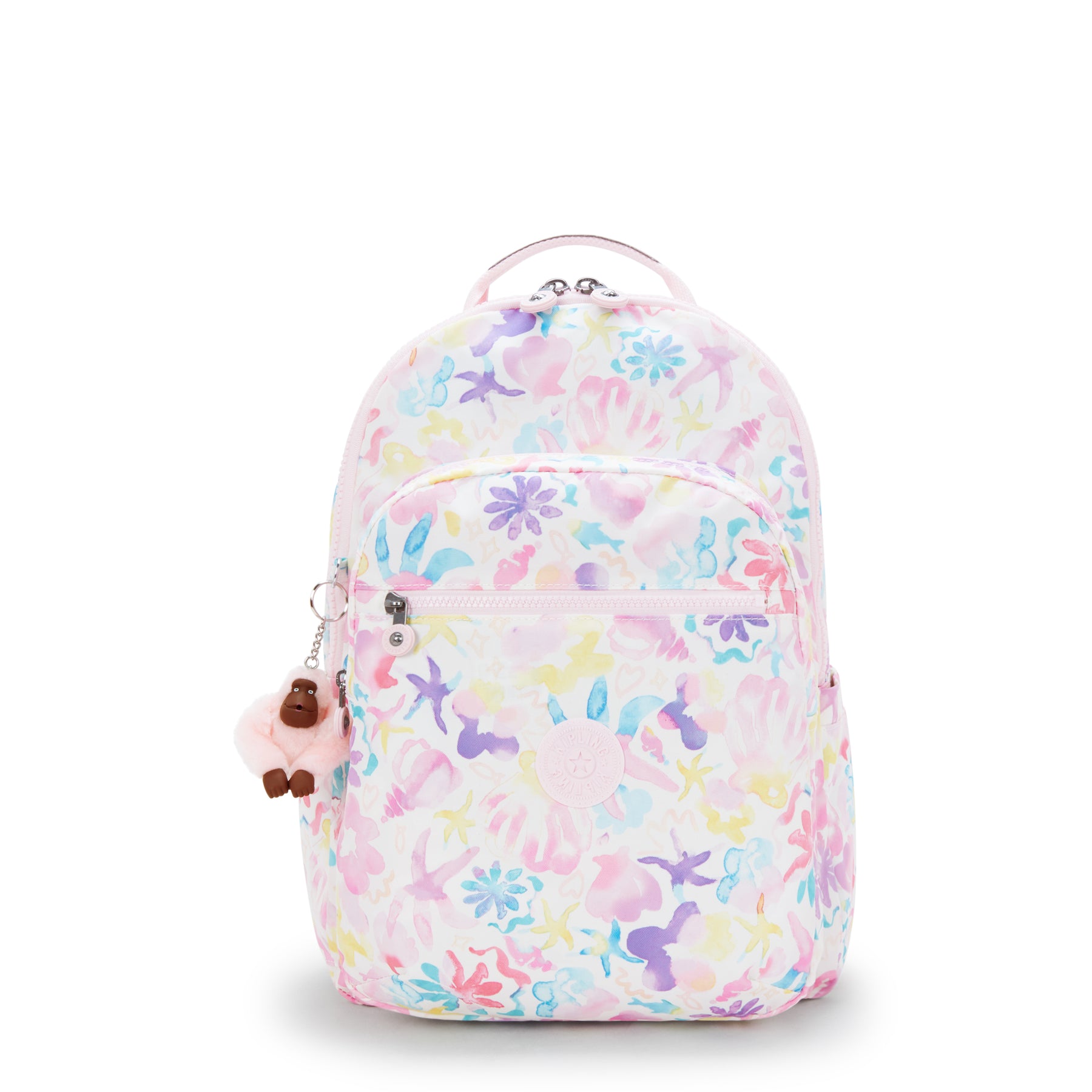 KIPLING Large backpack (with laptop compartment) Female Aqua Sea Seoul