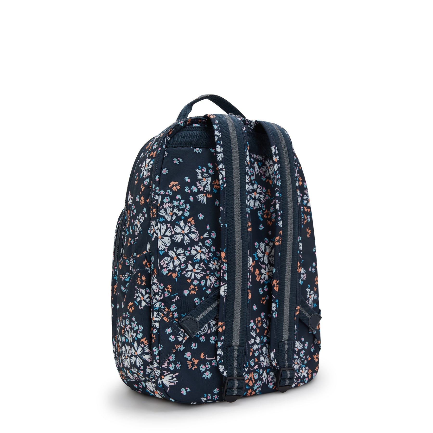 KIPLING Large backpack (with laptop compartment) Female Flower Field S