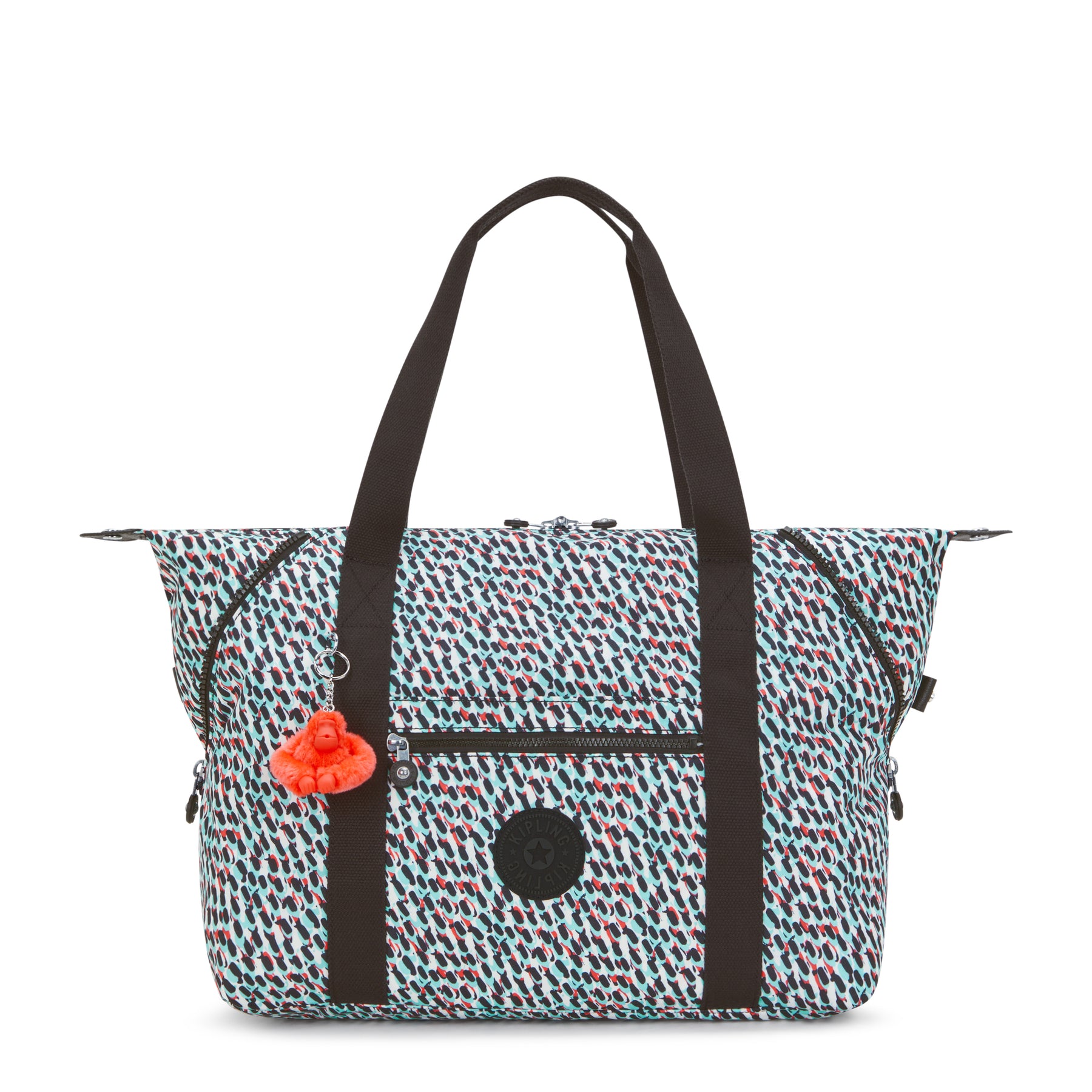 Kipling Large Tote Female Abstract Print Art M - I6004-GN6