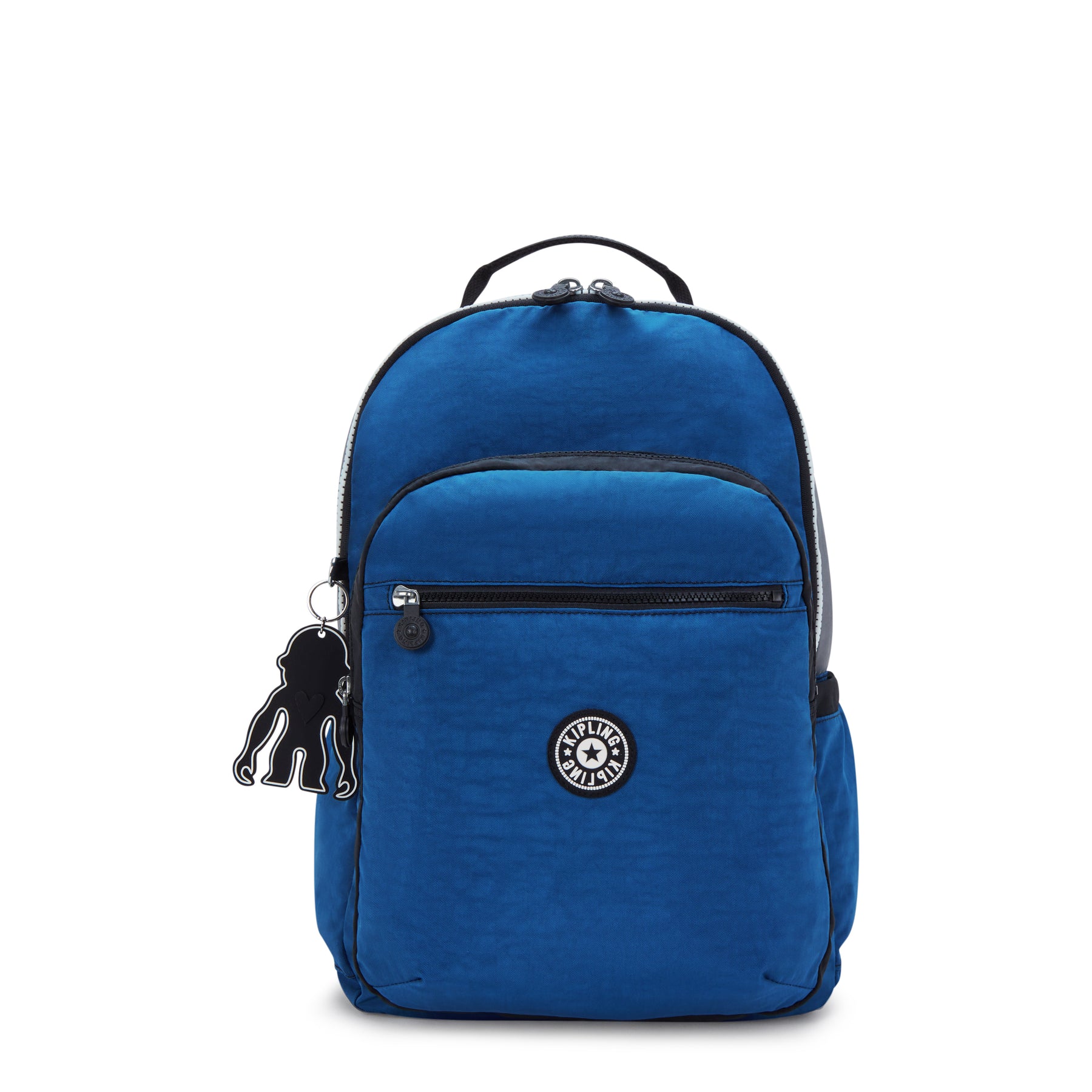 KIPLING Large backpack (with laptop compartment) Unisex Scuba Blue Bl