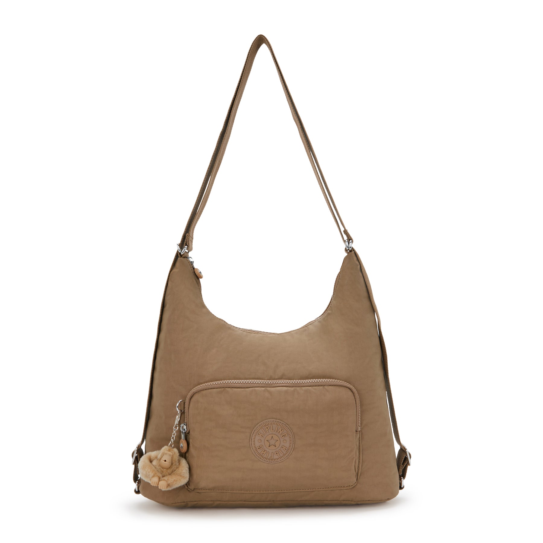KIPLING Medium shoulderbag (convertible to backpack) Female Early Tan