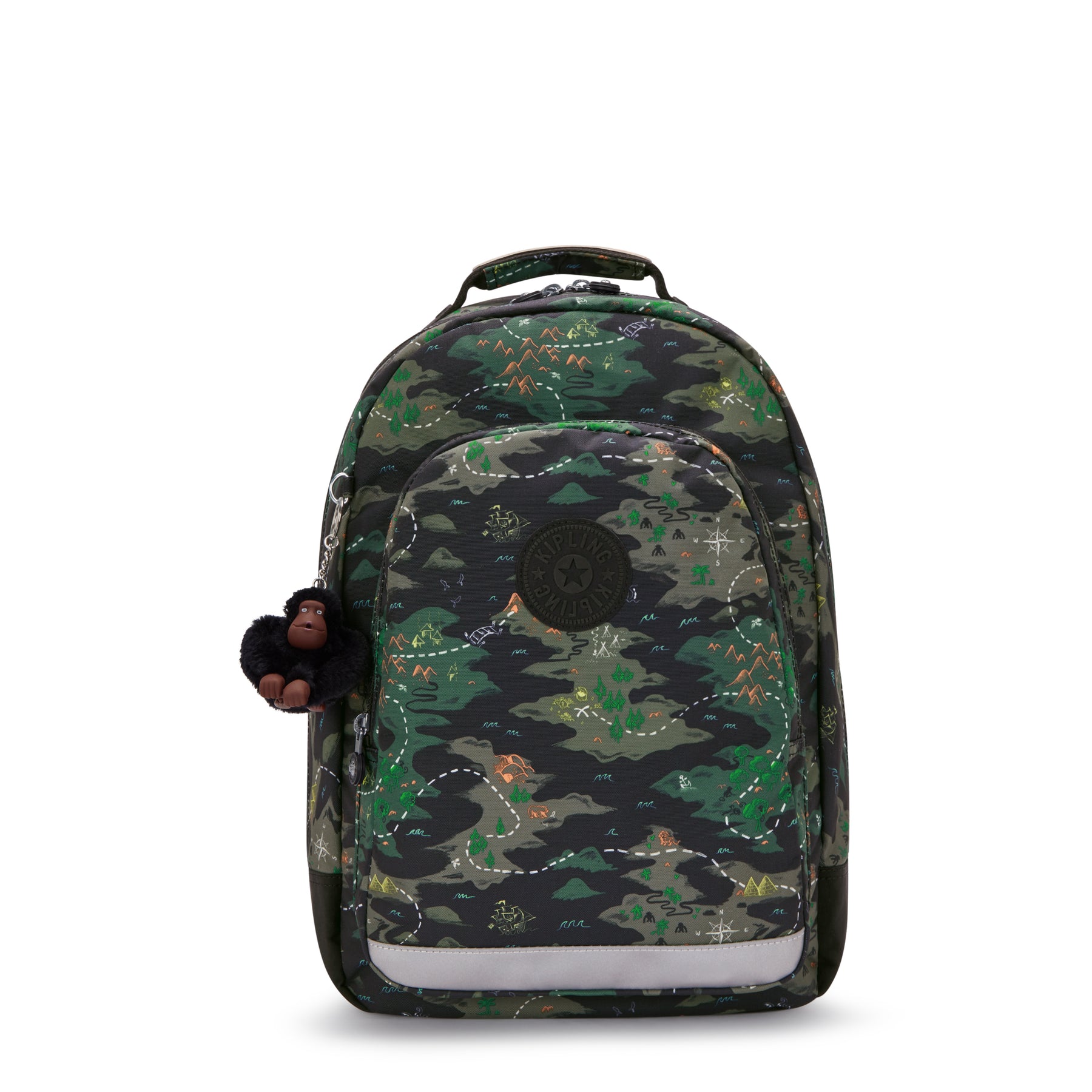 KIPLING Large backpack (with laptop protection) Unisex Camo Treasure C