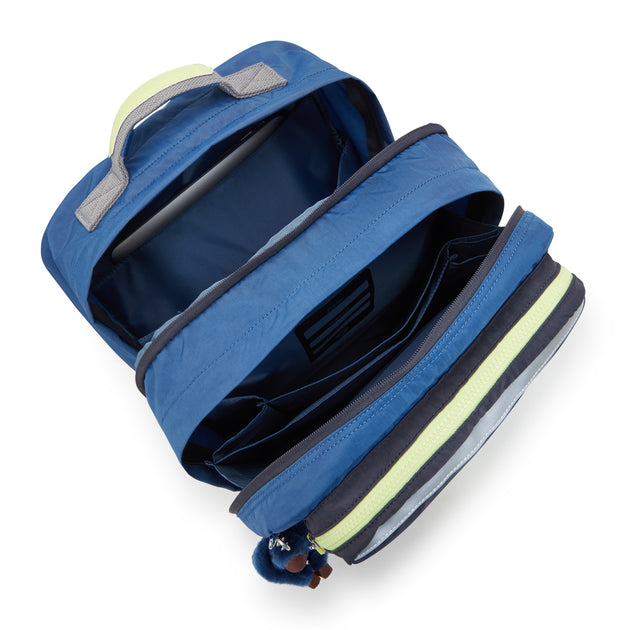 KIPLING large backpack Unisex Fantasy Blue Bl Scotty - I7131-8FB