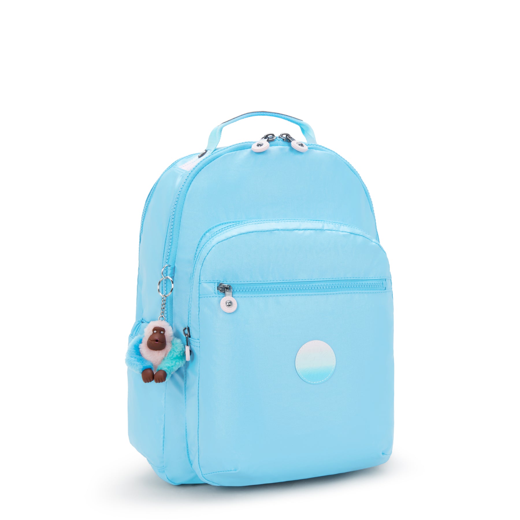 Shop Sea Blue Met Seoul LAP Backpack for Women Online in UAE – Kipling UAE