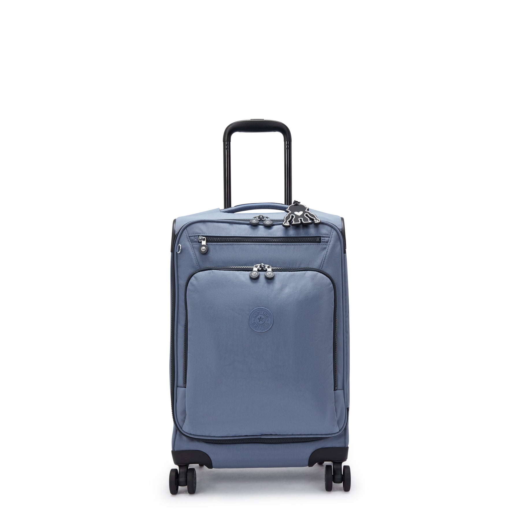 KIPLING Small cabin size spinner Female Blue Lover New Youri Spin S I7