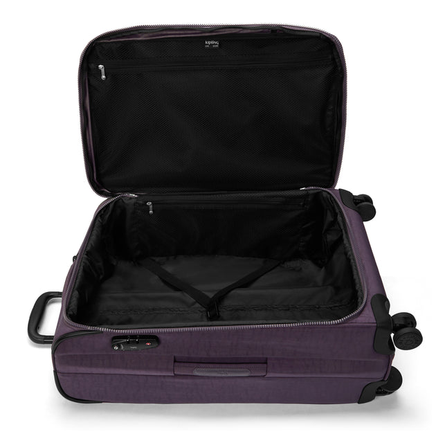 KIPLING Medium expandable spinner Female Ultimate Plum New Youri Spin