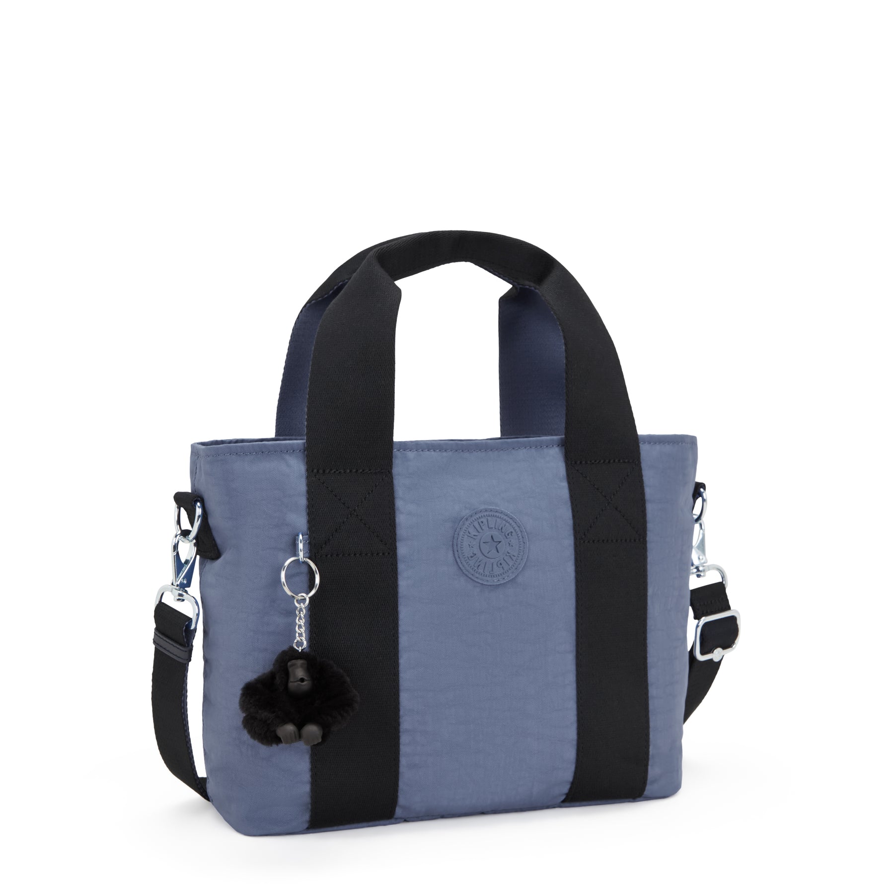 KIPLING Medium tote (with removable shoulderstrap) Female Blue Lover M