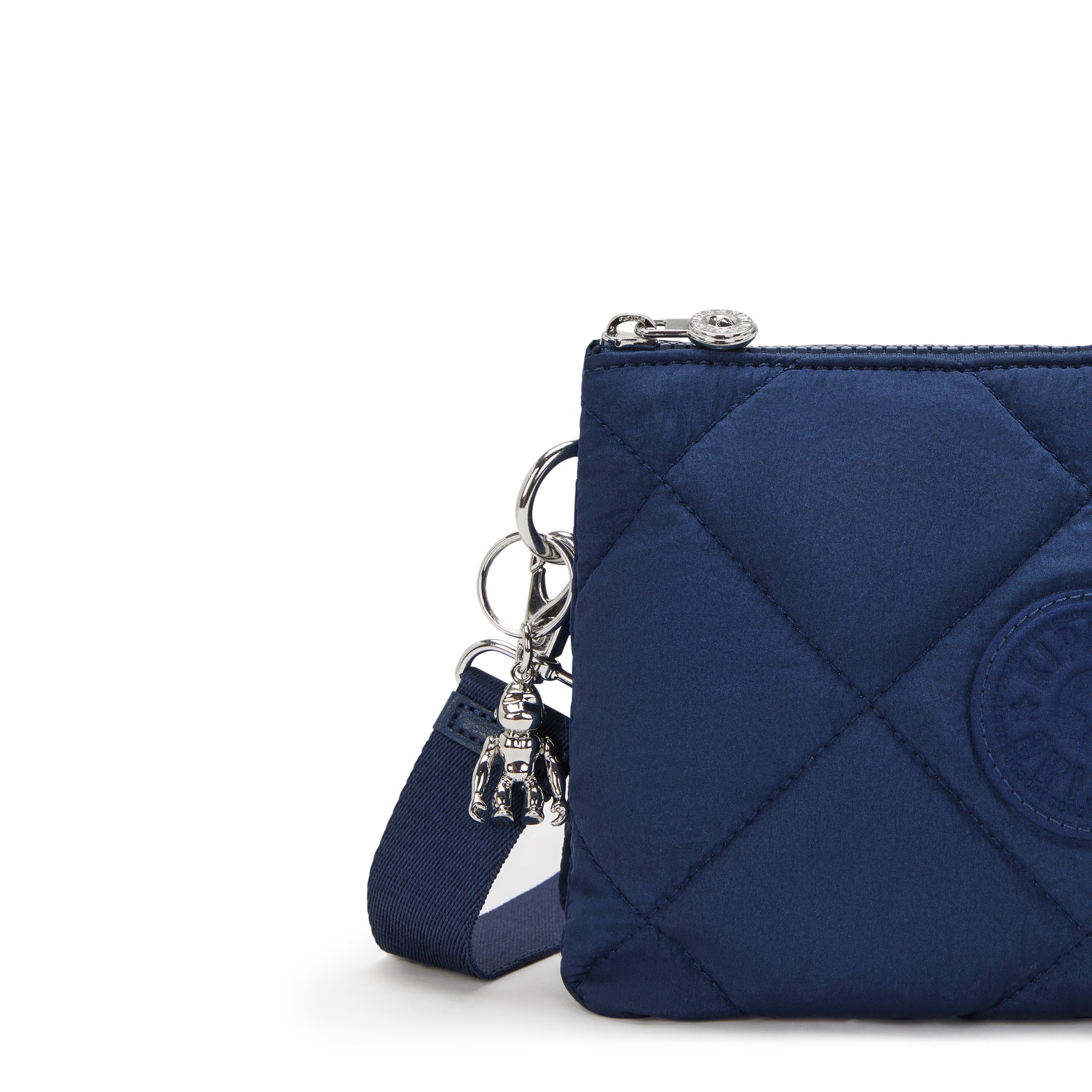 KIPLING Small crossbody (with removable strap) Female Airy Blue Quilt