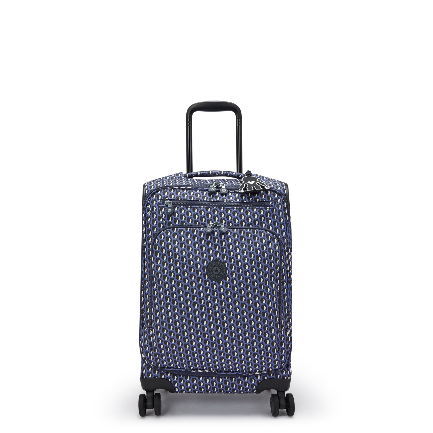 KIPLING Small cabin size spinner Female 3D K Blue New Youri Spin S I79