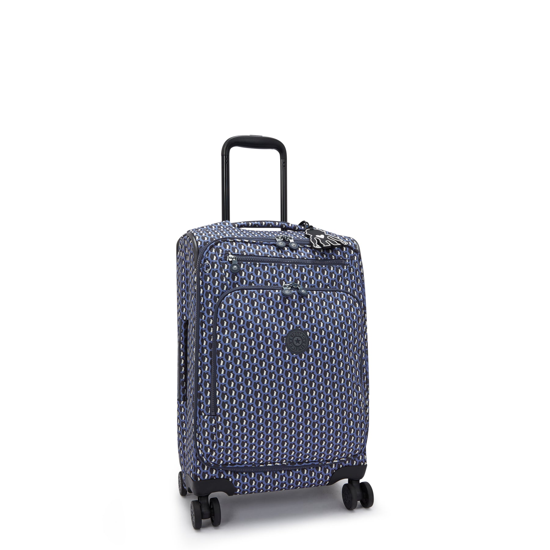 KIPLING Small cabin size spinner Female 3D K Blue New Youri Spin S I79