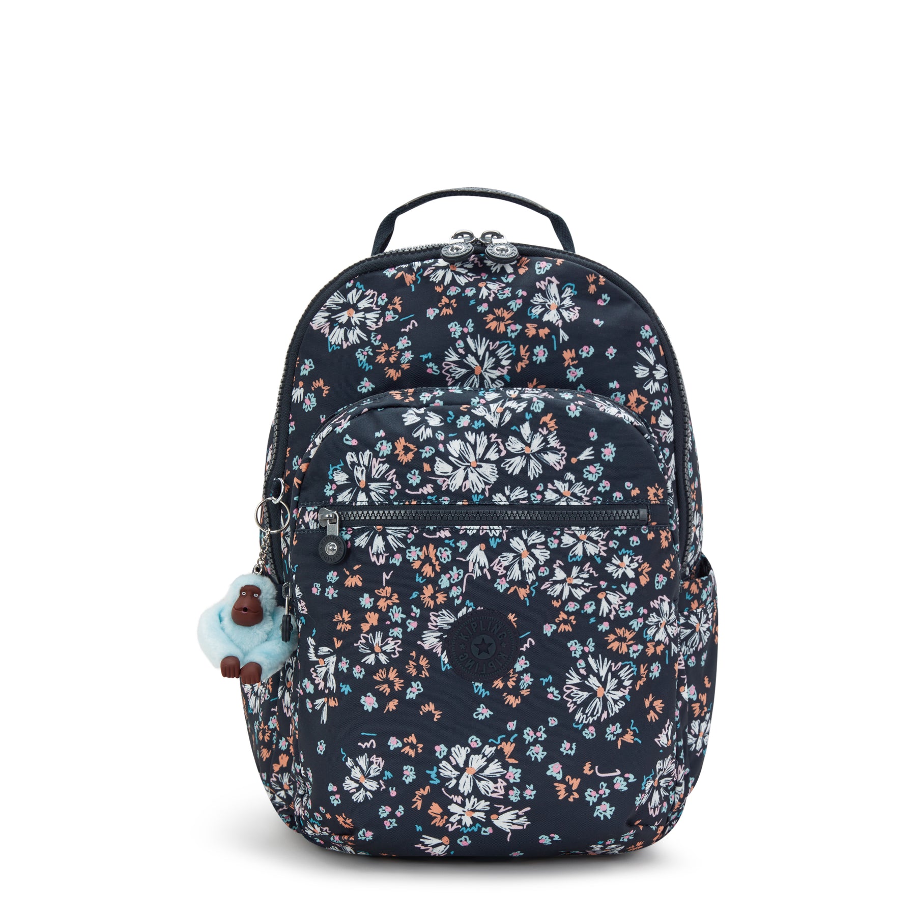 KIPLING Large backpack (with laptop compartment) Female Flower Field S