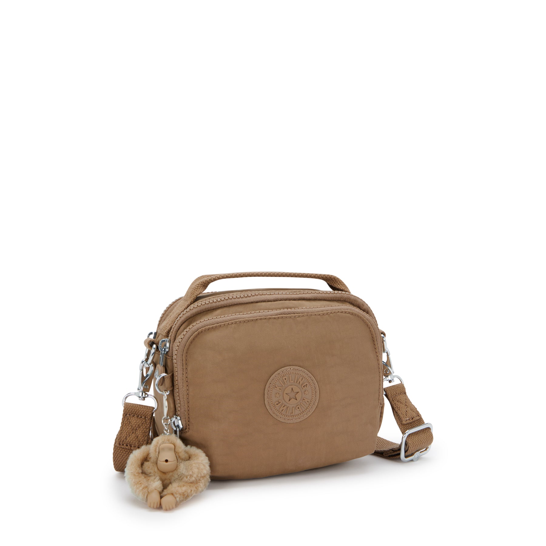 KIPLING Small crossbody (convertible to backpack) Female Early Tan Cah