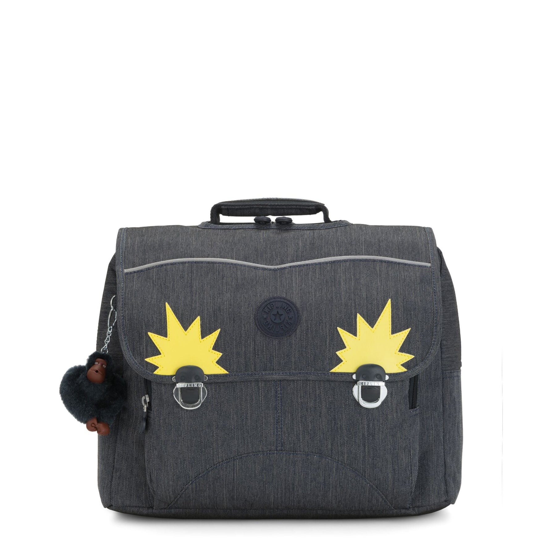 Kipling Medium Backpack - Marine Navy with Laptop Protection