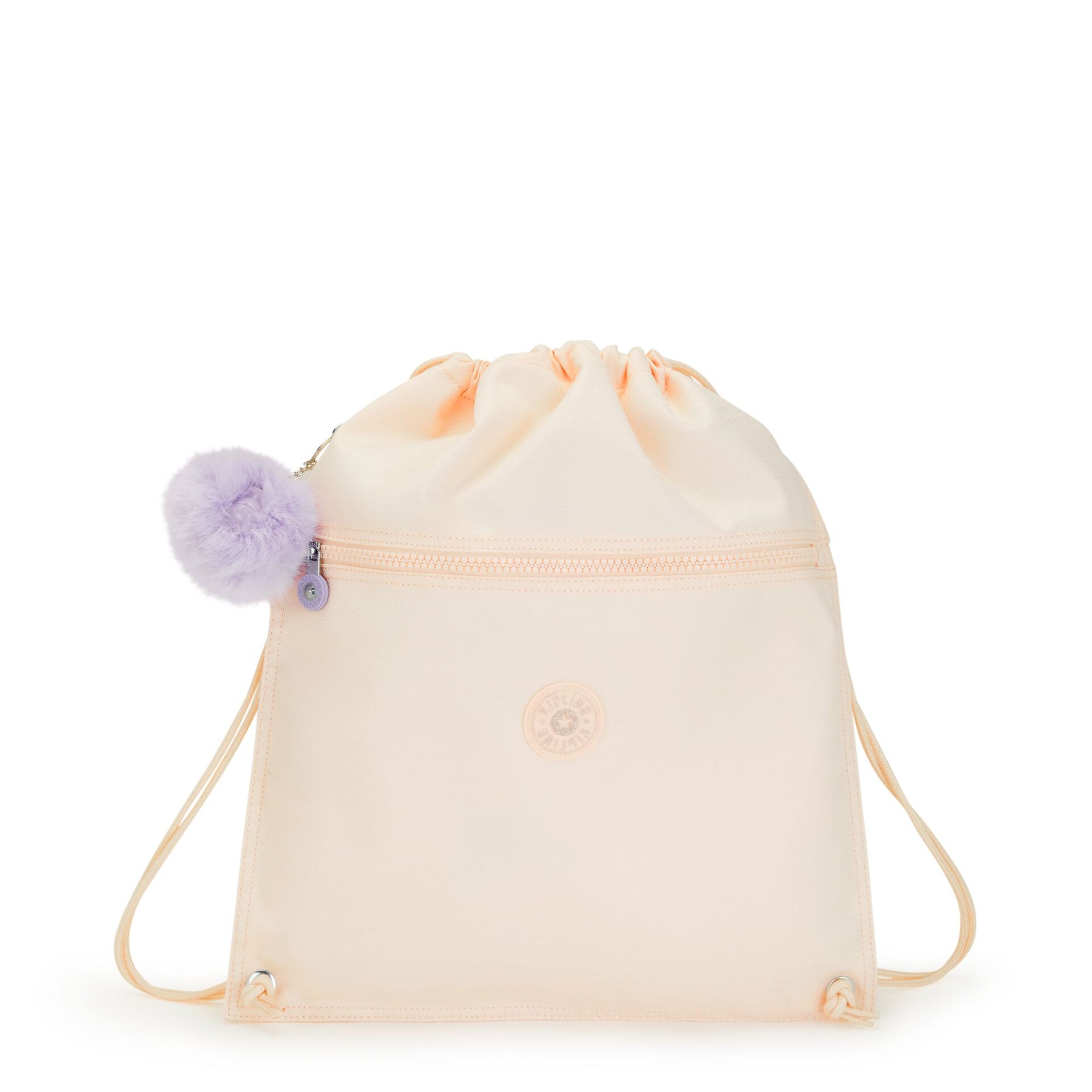 Kipling Medium Backpack (With Drawstring) Female Tender Blossom Supert