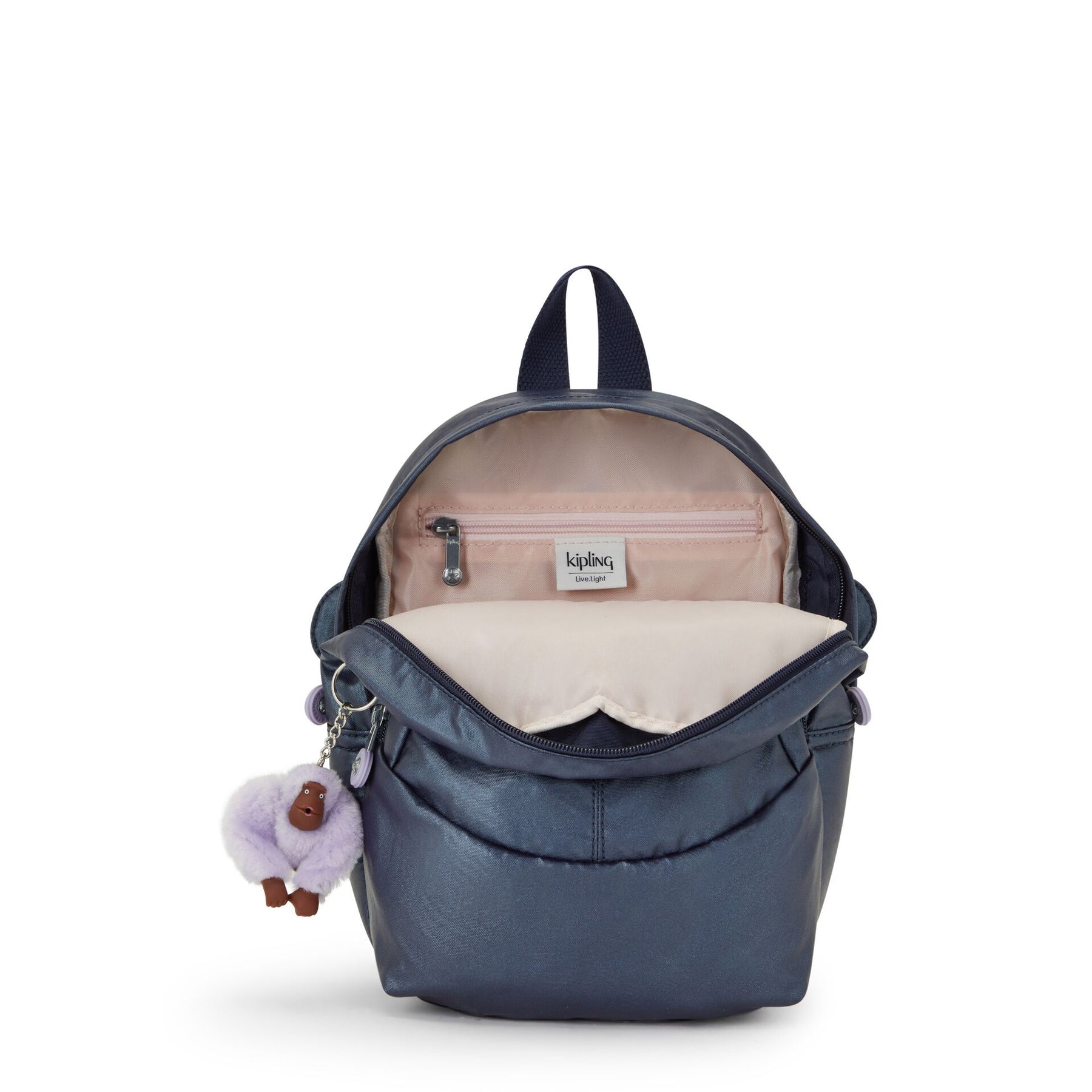 Kipling Kids' Backpack Female Admiral Bl Metallic Faster - I7097-7SP