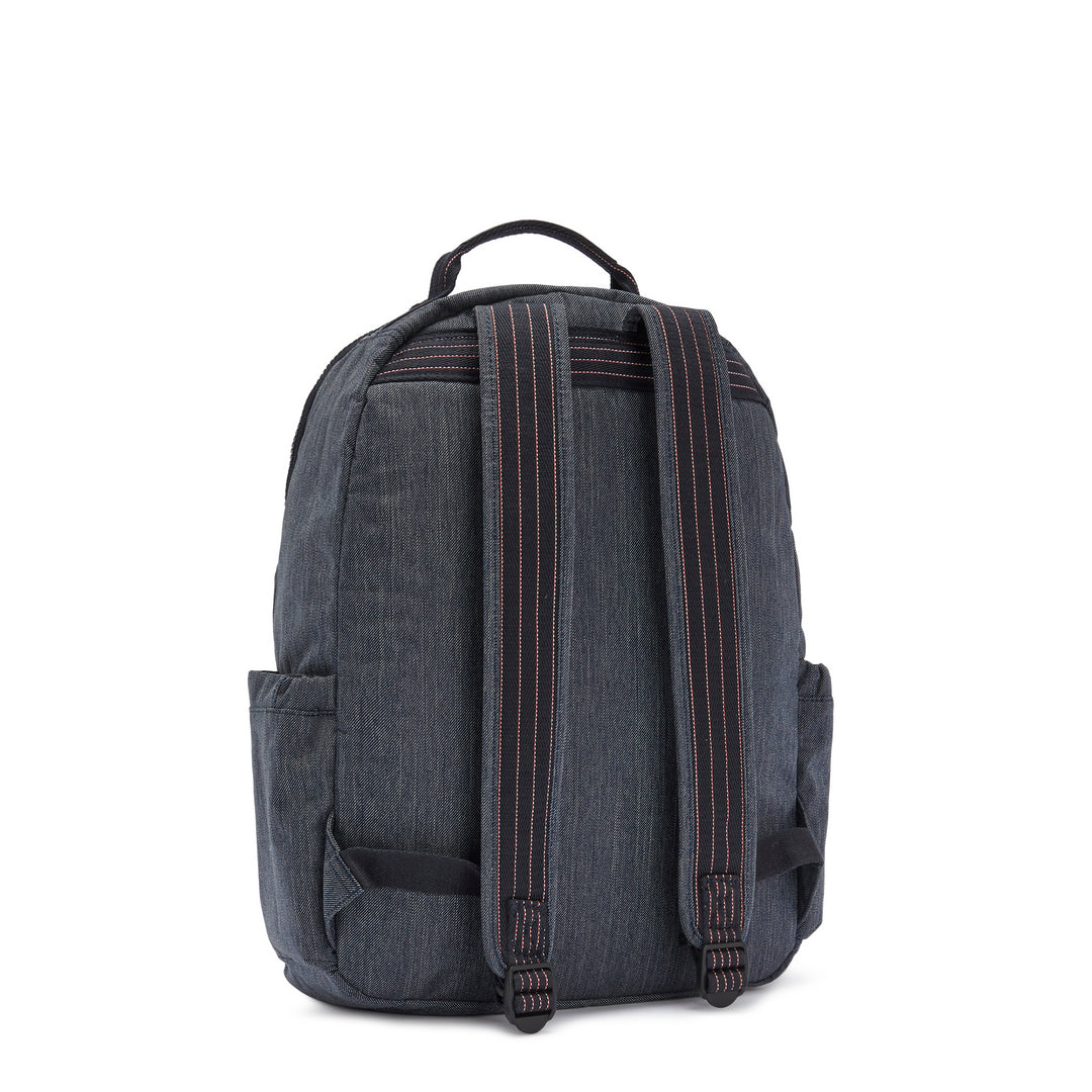 KIPLING Large Backpack Unisex Active Denim Seoul - I6363-25E