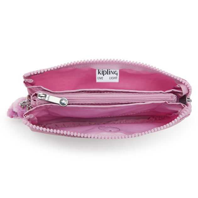 KIPLING Large purse Female Metallic Lilac Creativity L - 13093-F4D