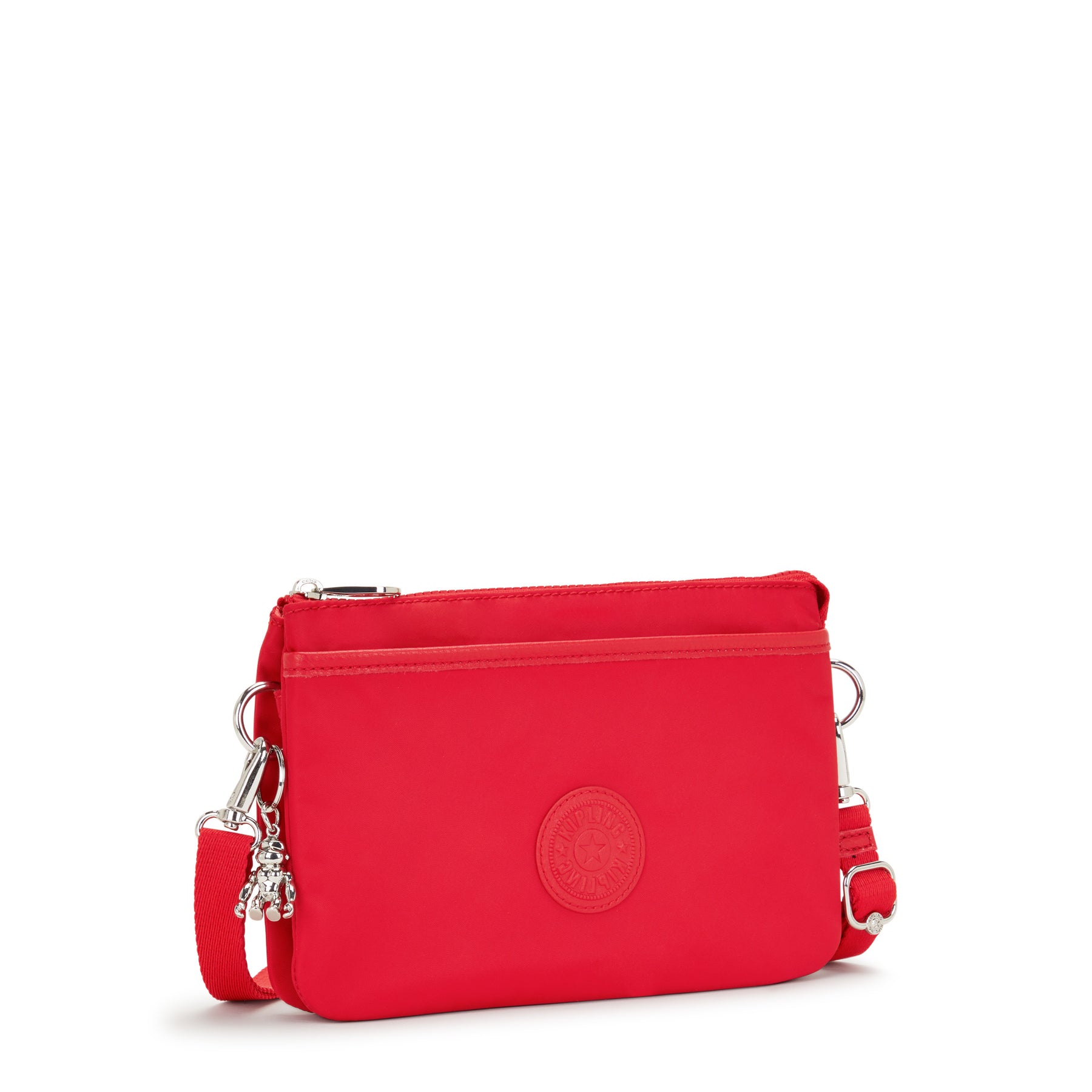 Kipling Small Crossbody (With Removable Strap) Female Party Pink Paka