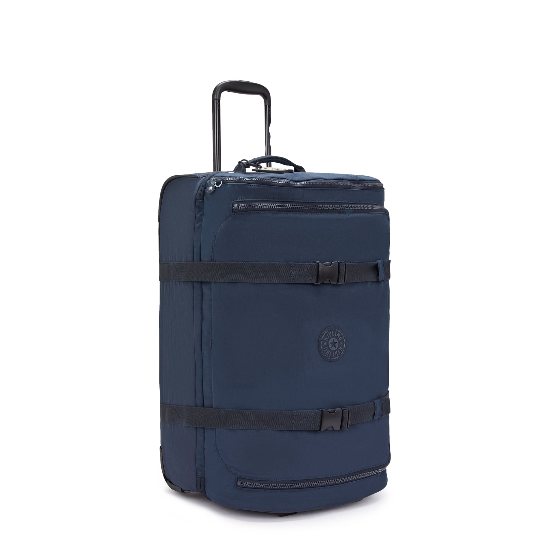 KIPLING edium Wheeled Suitcase with Adjustable Straps Unisex Blue Bleu