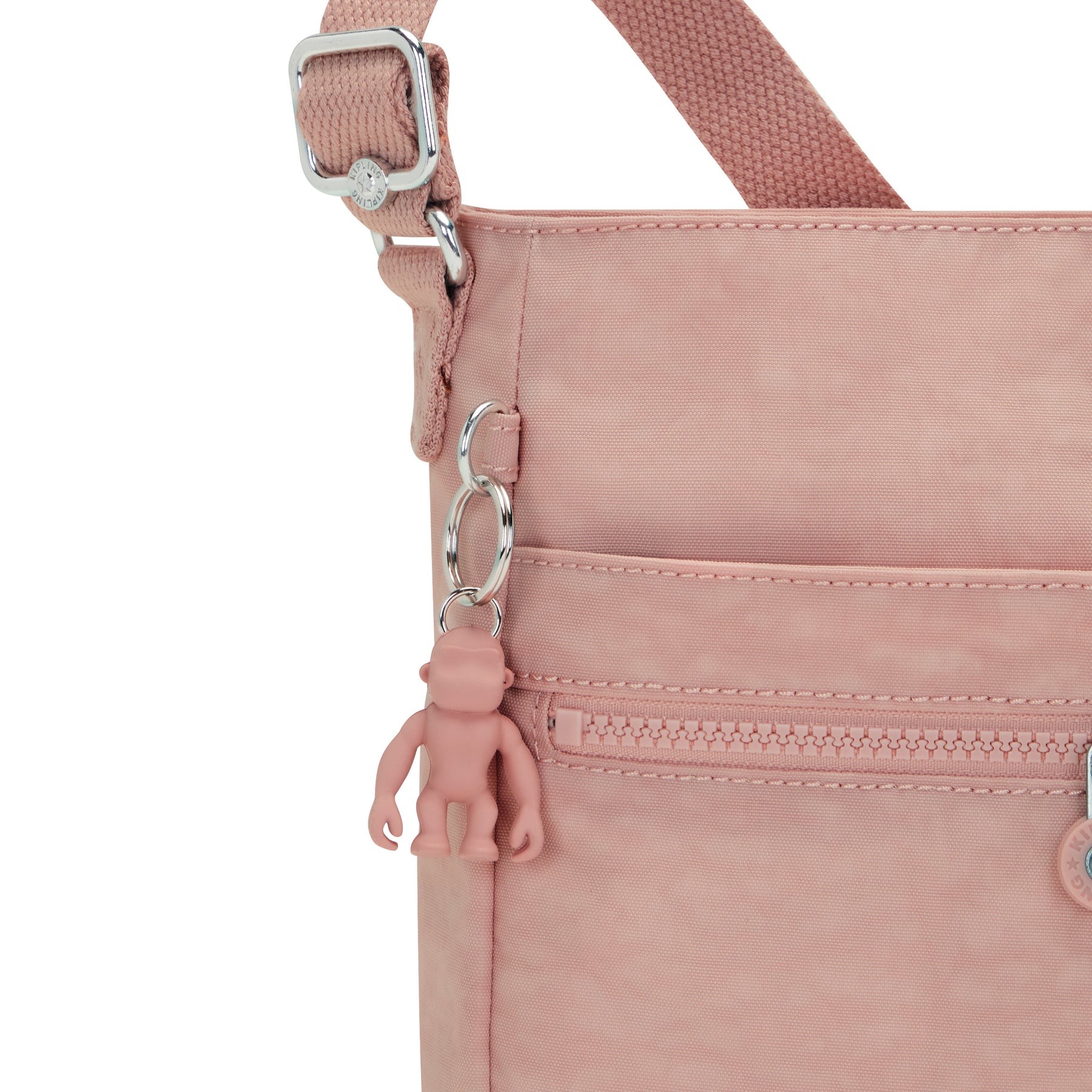 Kipling Small Crossbody Female Tender Rose New Angie - I3389-D8E