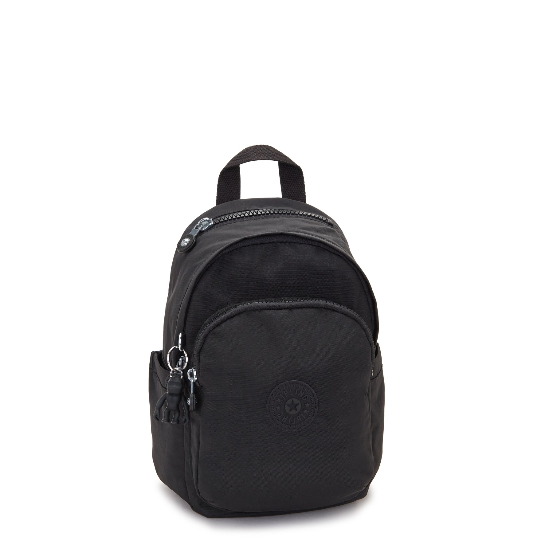 Kipling Small Backpack Female Black Noir Delia Mini - I3711-P39