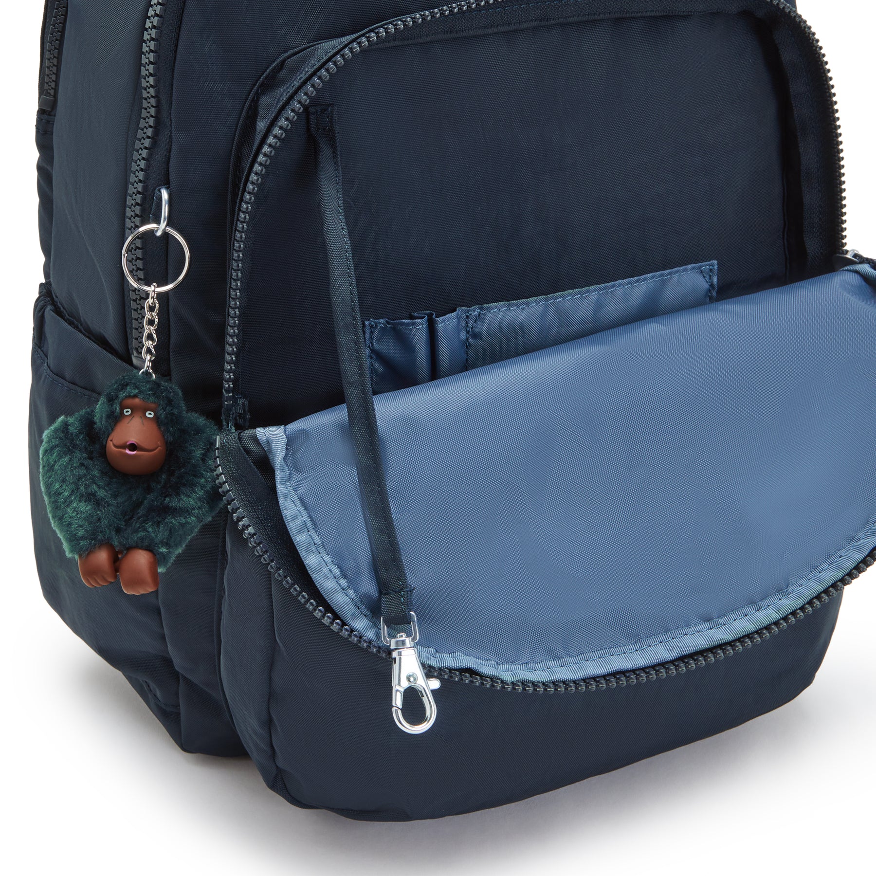 KIPLING Large backpack (with laptop compartment) Unisex True Blue Tona