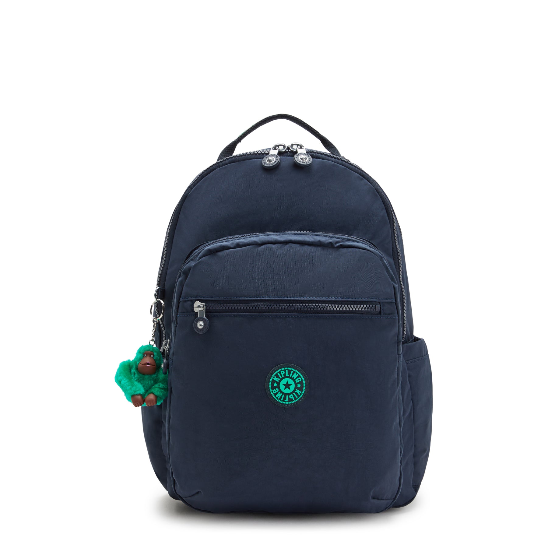 KIPLING Large backpack (with laptop compartment) Unisex Blue Green Bl