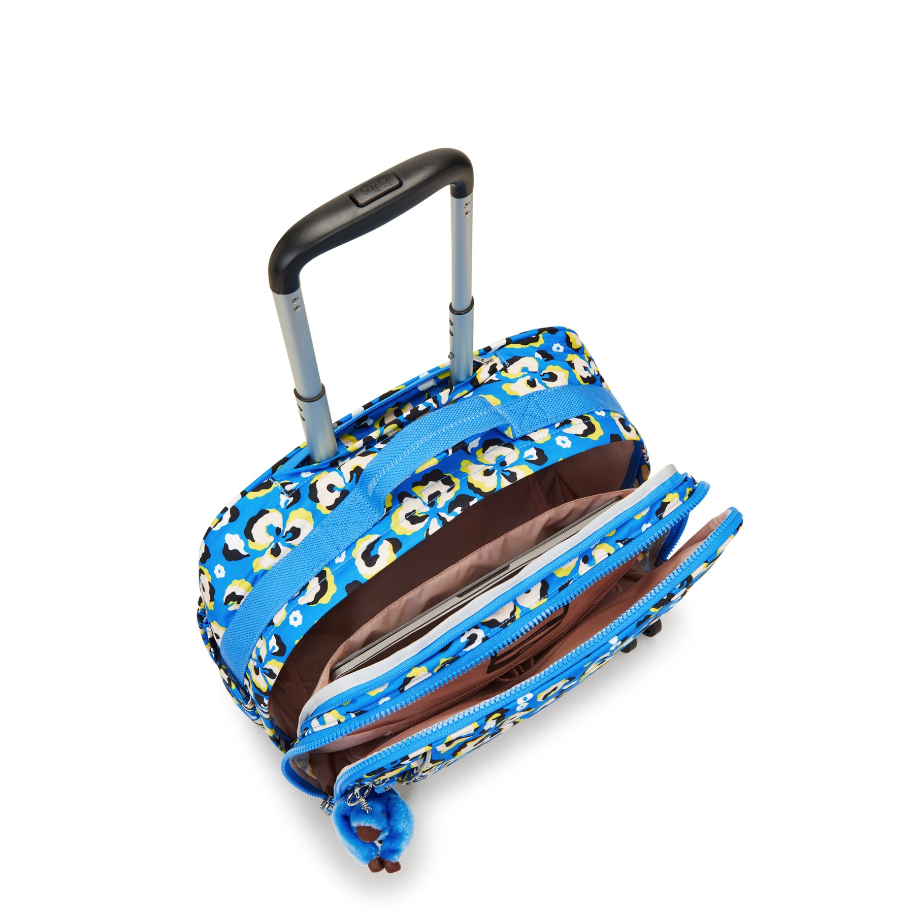 Kipling Large Wheeled Bag Female Leopard Floral New Storia - I4847-P2A