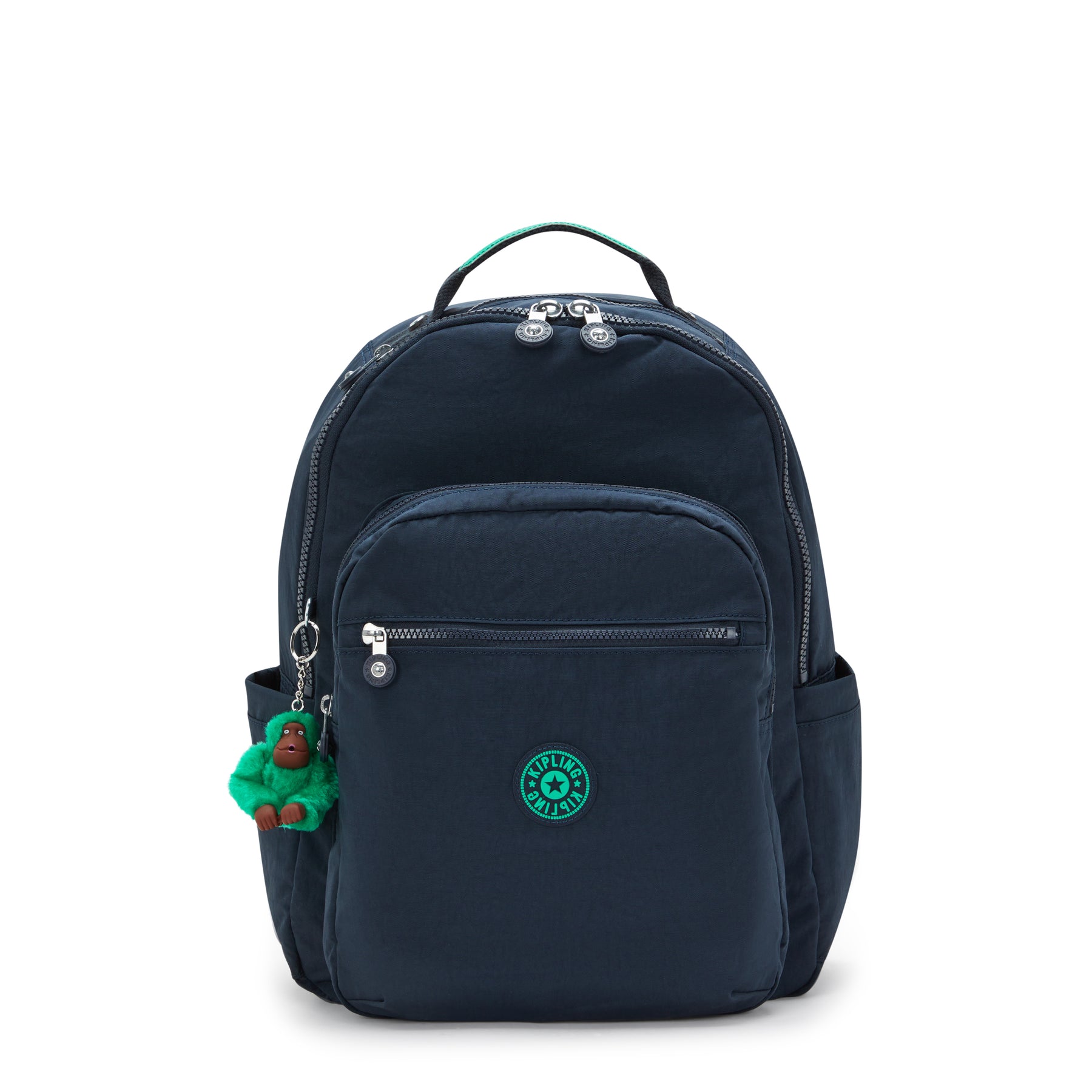 KIPLING Large Backpack Unisex Blue Green Bl Seoul - I5140-CD7