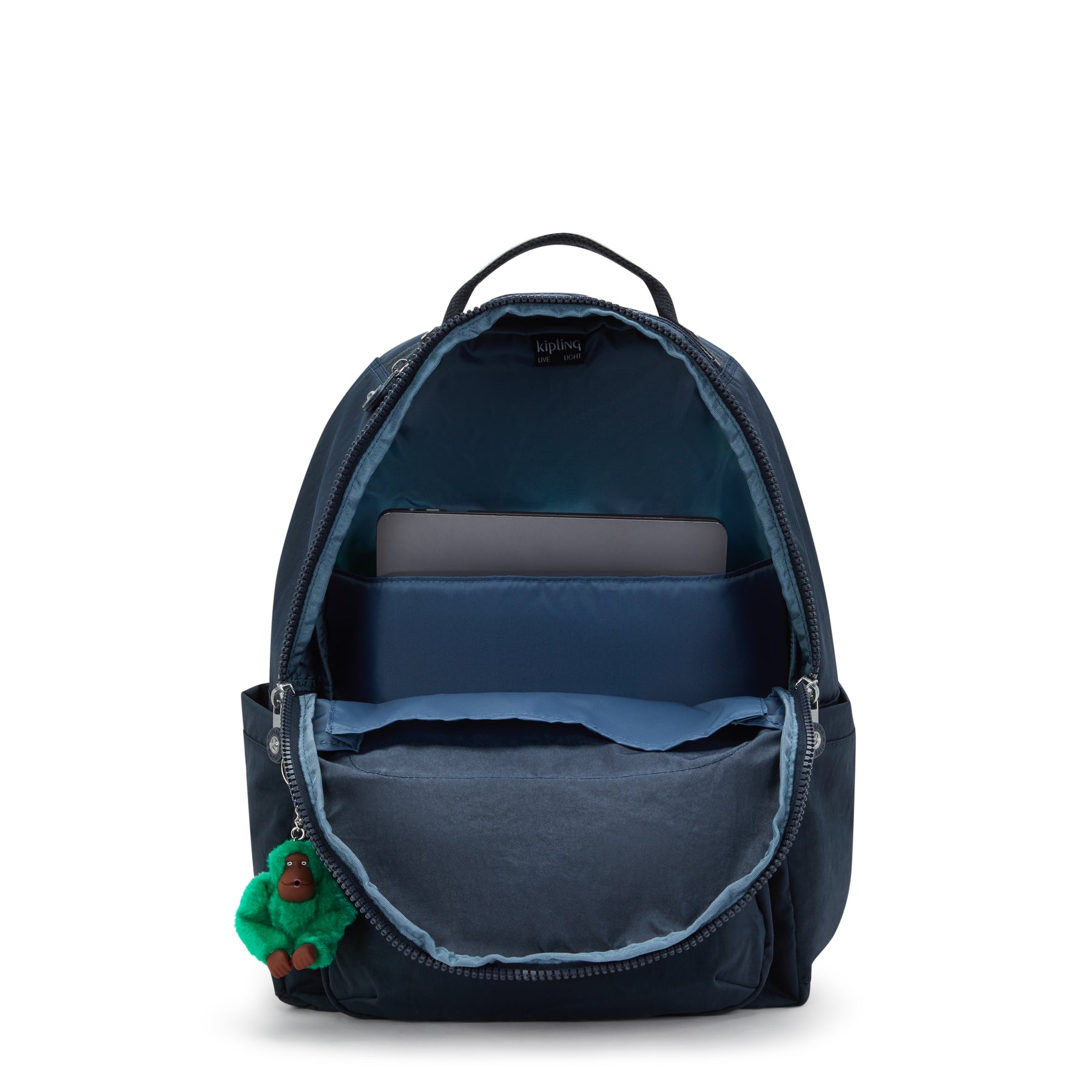KIPLING Large Backpack Unisex Blue Green Bl Seoul - I5140-CD7