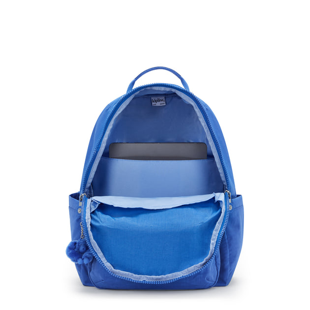 KIPLING Large Backpack Unisex Havana Blue Seoul - I5210-JC7