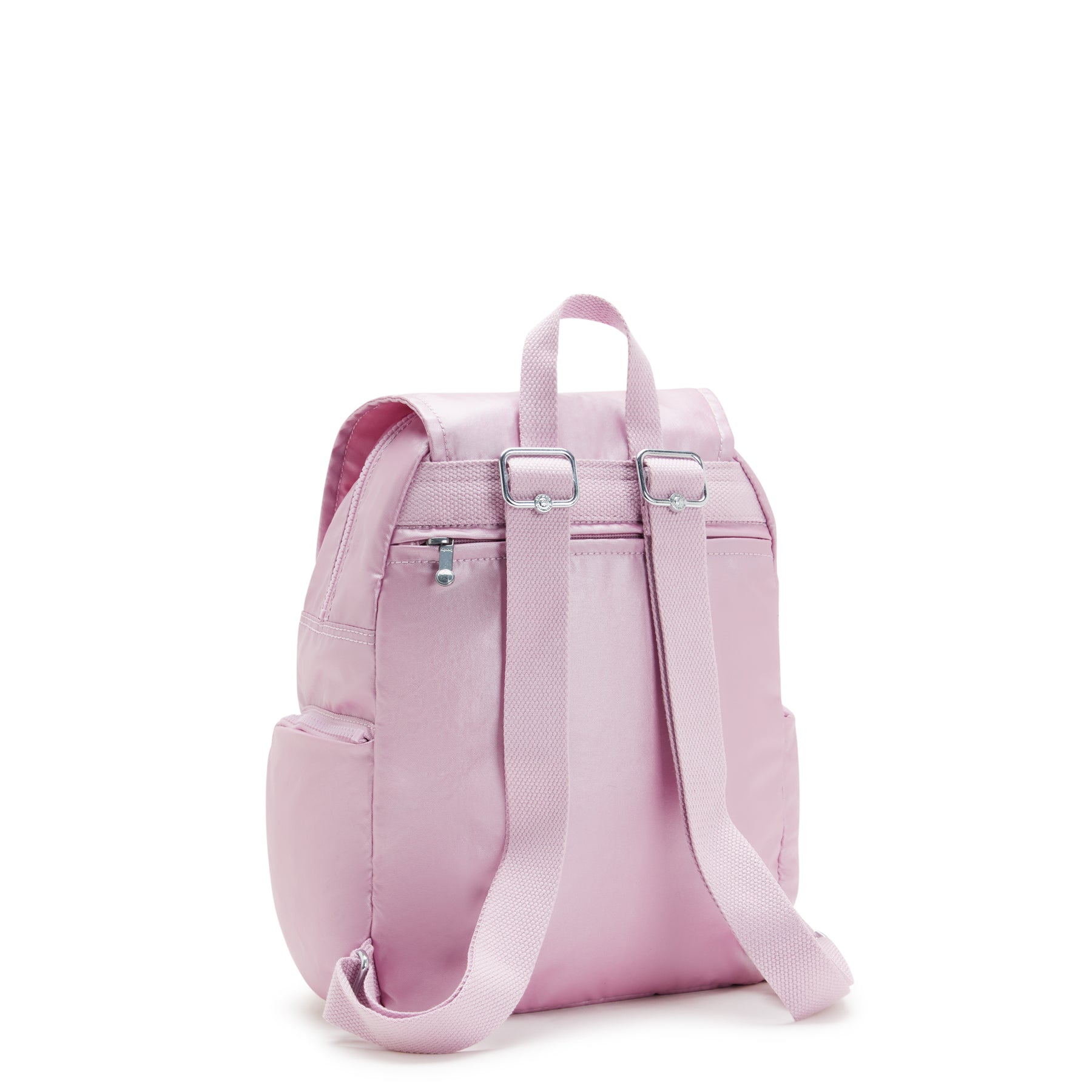 KIPLING Small Backpack with Adjustable Straps Female Metallic Lilac Ci