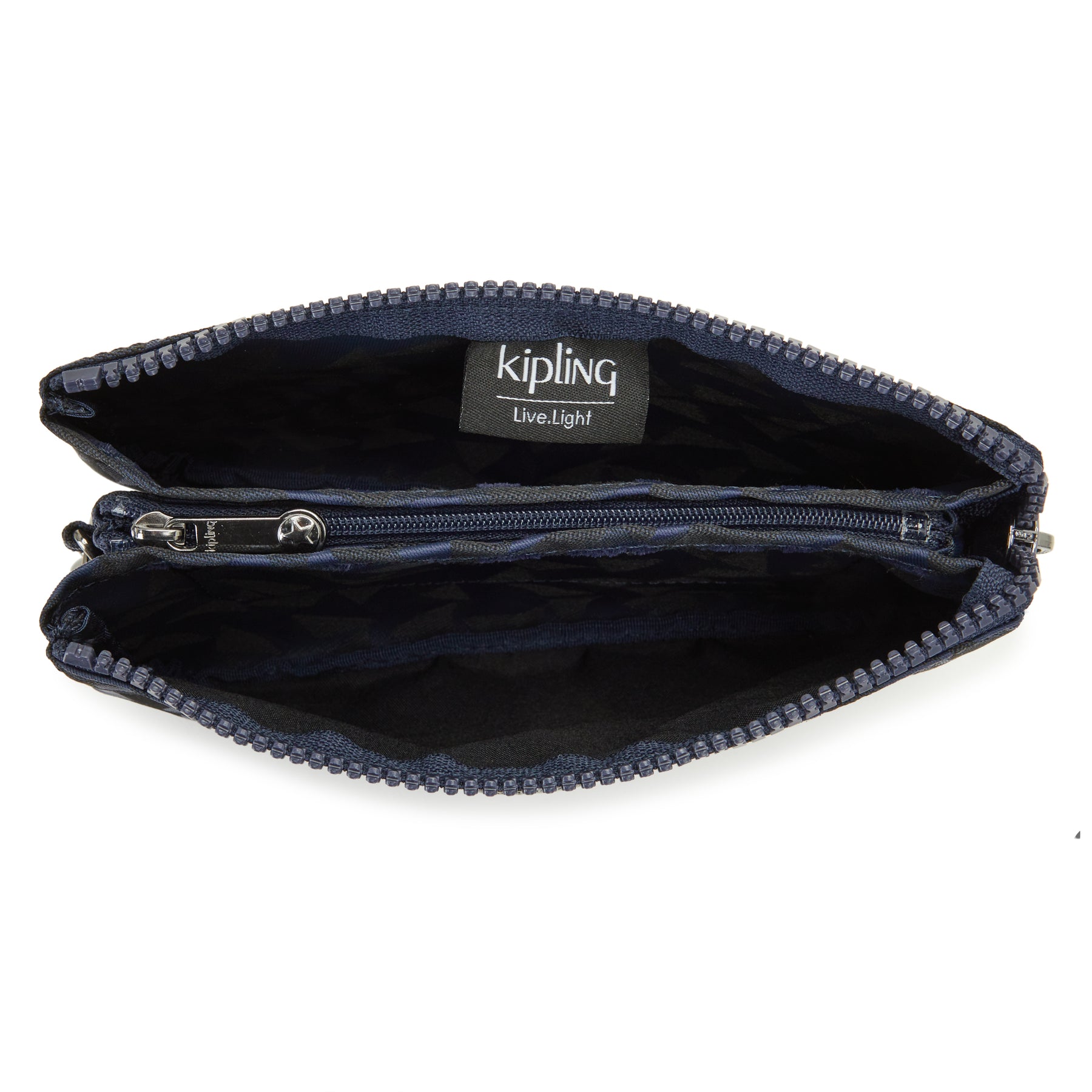 Kipling Large Purse Female Endless Navy Jacquard Creativity L
