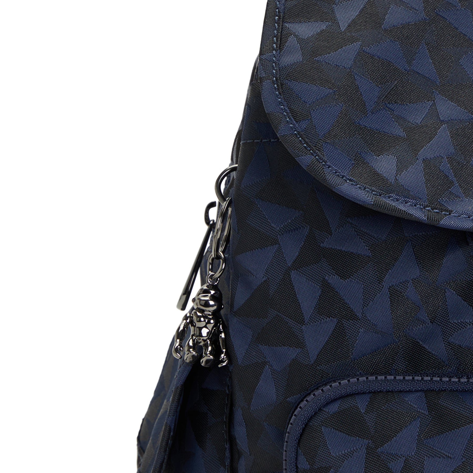 Kipling Small Backpack Female Endless Navy Jacquard City Pack S - I582