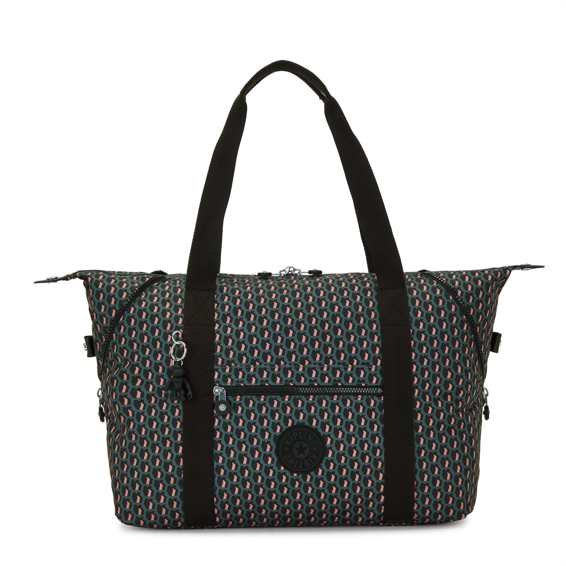 Kipling Large Tote Female 3D K Pink Art M - I6004-E1A
